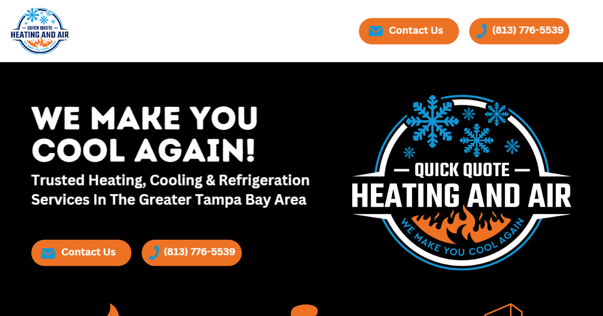 Quick Quote Heating & Air- We Make You Cool Again